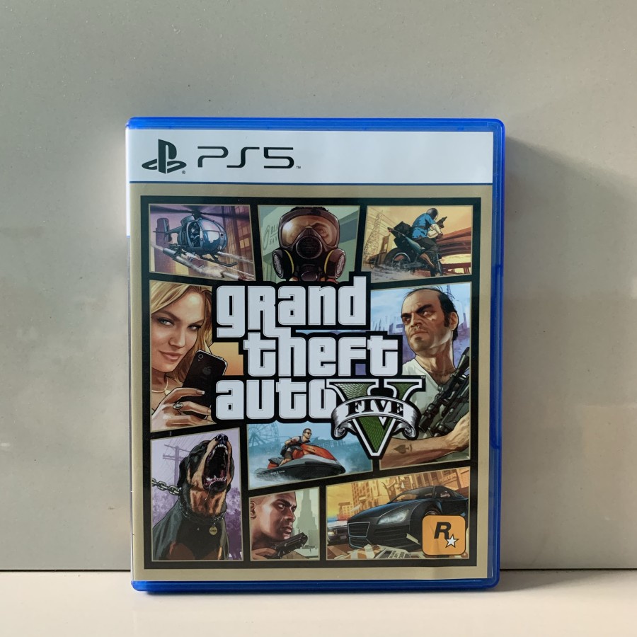 Jual BD Kaset PS5 GTA 5 Grand Theft Auto 5 V | Shopee Indonesia