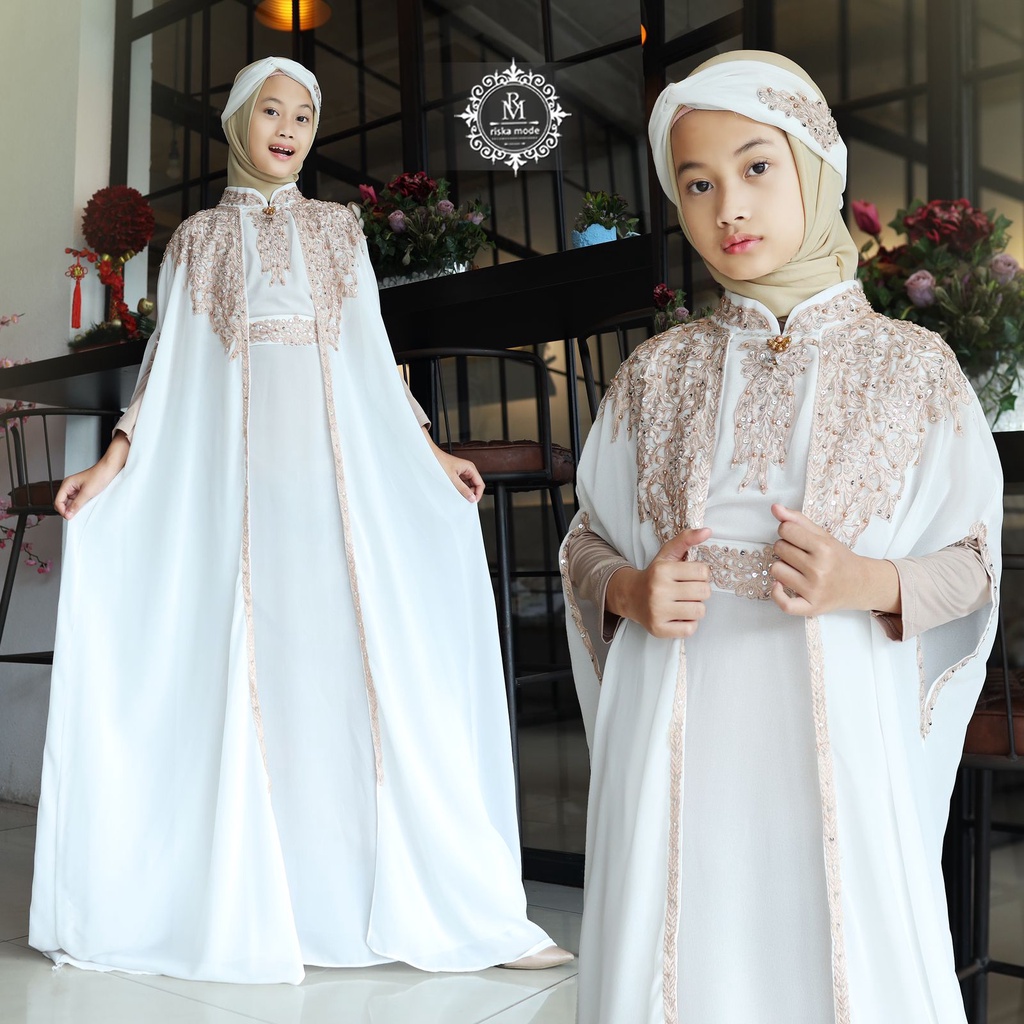Jual KAFTAN IBU DAN ANAK AMEENA /KAFTAN COUPLE/KAFTAN COUPLE LEBARAN/KAFTAN COUPLE PESTA/KAFTAN ...