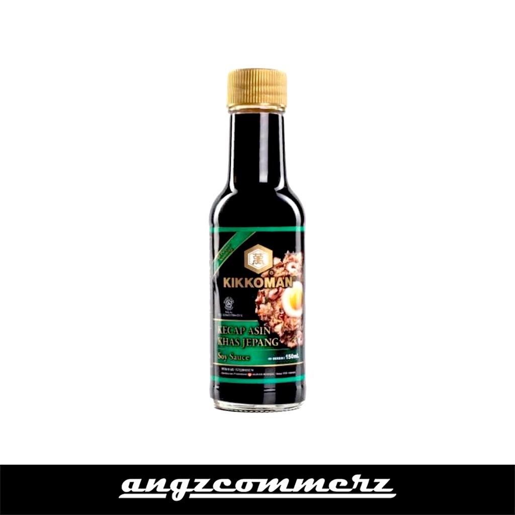 Jual Kecap Asin Khas Kecap Sushi Jepang Kikkoman Japanese Soy Sauce 150 ...