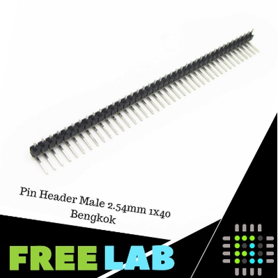 Jual Pin Header Male Siku Bengkok Right Angle 1x40 2.54mm | Shopee ...