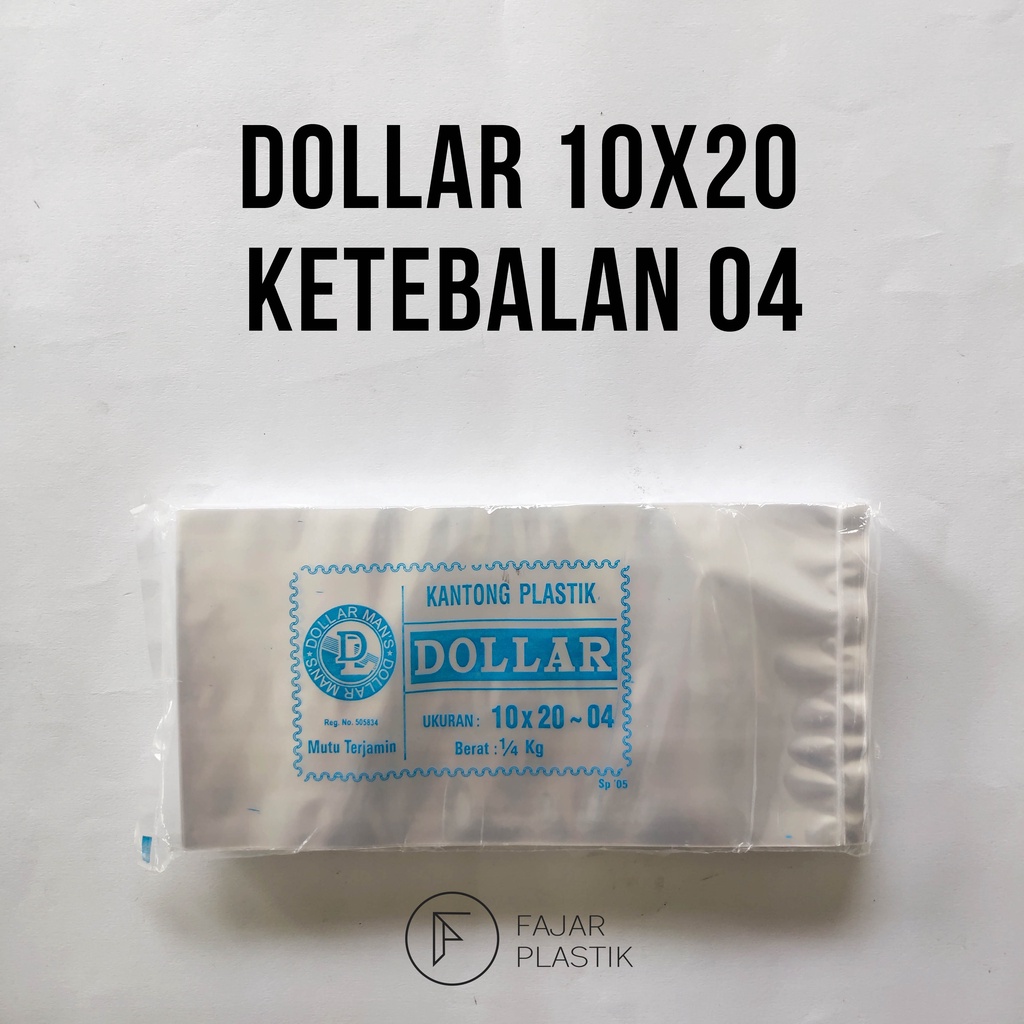 Jual Plastik Pp/Plastik Bening/Plastik Snack/Plastik Kue/Plastik Dollar ...