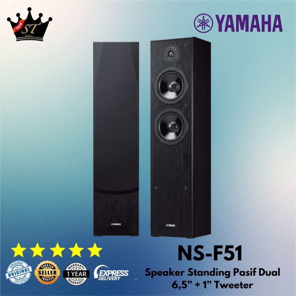 Jual Yamaha NS-F51 NSF51 Passive Speaker Pasif Home Theater Standing Floor | Shopee Indonesia