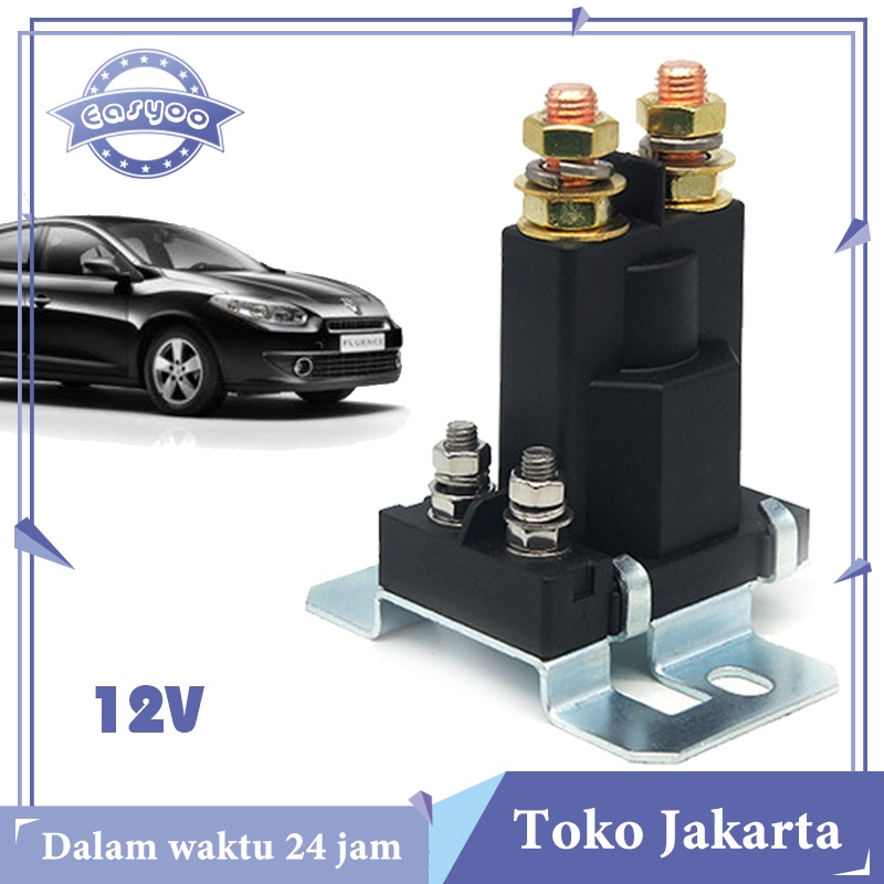 Jual Start Relay Dual Battery Mobil 4 Pin 12V 500A Car Starter On/Off ...