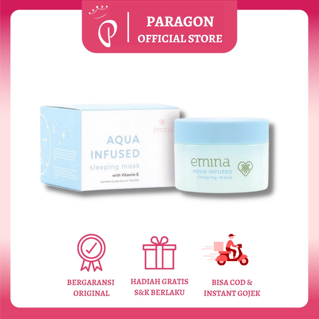 Jual Emina Aqua Infused Sleeping Mask 30g | Shopee Indonesia