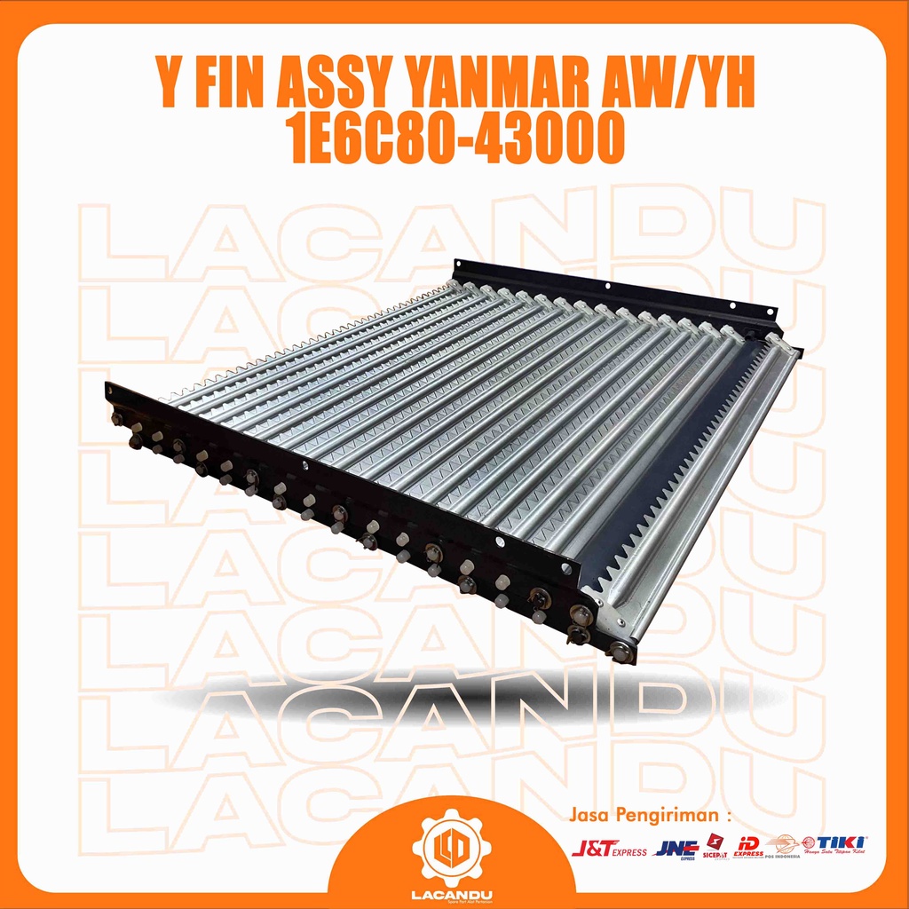 Jual Y FIN ASSI YANMAR AW/YH 1E6C80-43000 FOR COMBINE HARVESTER LACANDU ...