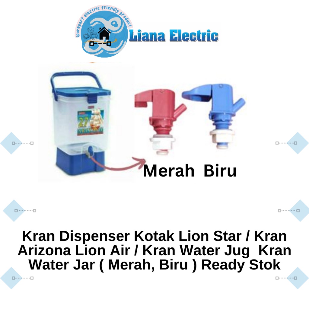 Jual Kran Water Jug Kran Water Jar / Kran Dispenser Kotak Lion Star ...