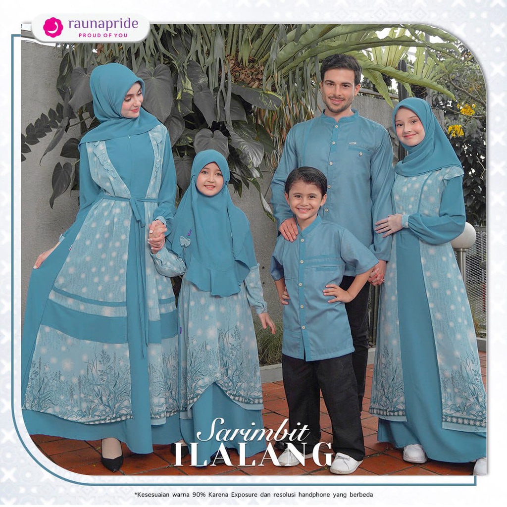 Jual [FAMILY COUPLE] BAJU GAMIS KOKO COUPLE KELUARGA LEBARAN RAUNA ...
