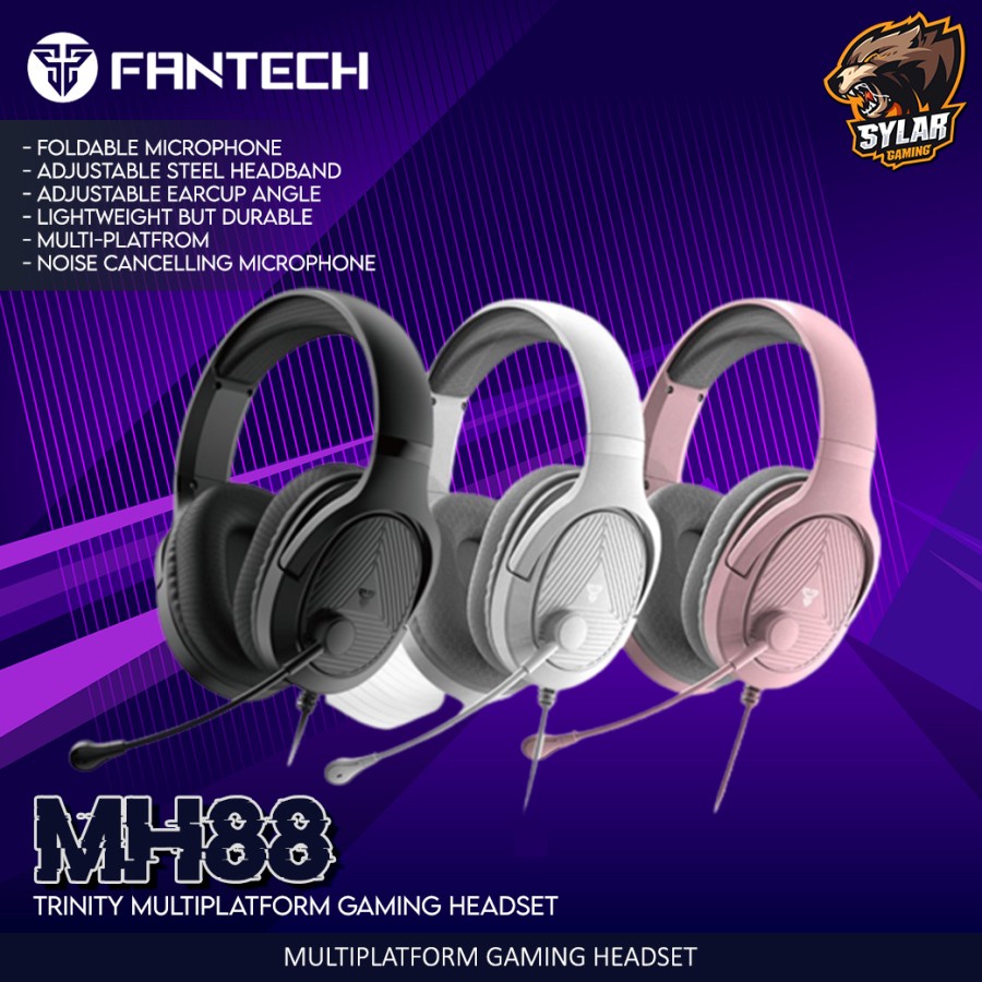 Jual Fantech MH88 Trinity Multiplatform Gaming Headset | Shopee Indonesia