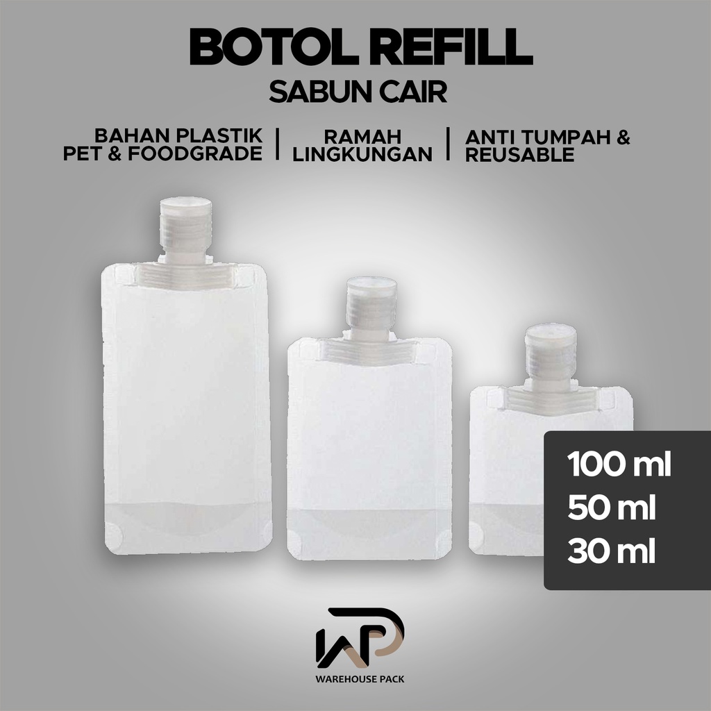 Jual Botol Refill Sabun Cair | Botol Refill Shampoo Sabun | Botol Isi ...