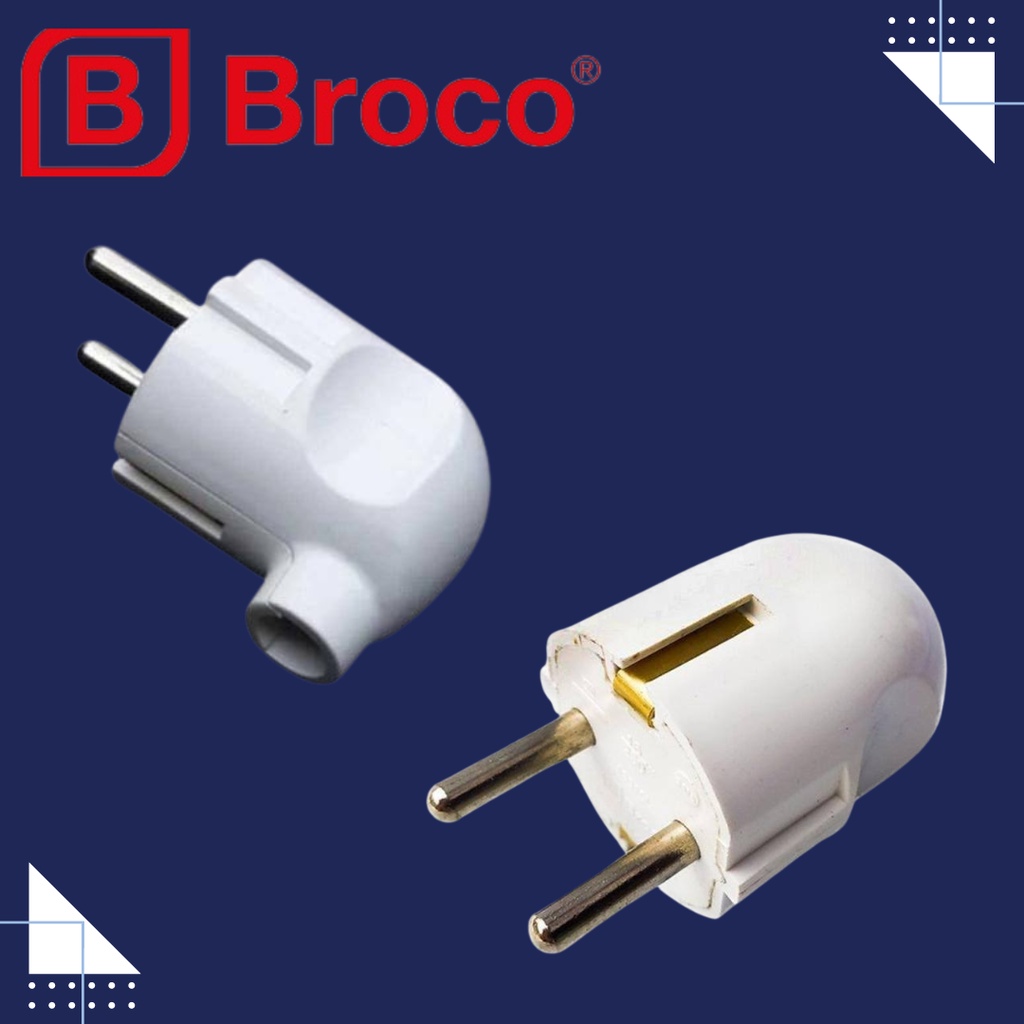 Jual BROCO STEKER ARDE BULAT PUTIH 13310 / COLOKAN BROCO STEKER ARDE L ...