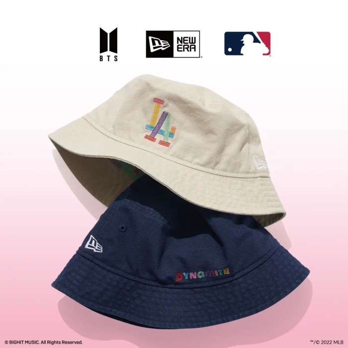 Jual hat / 2022 collab bts x mlb cap new era original | Shopee Indonesia