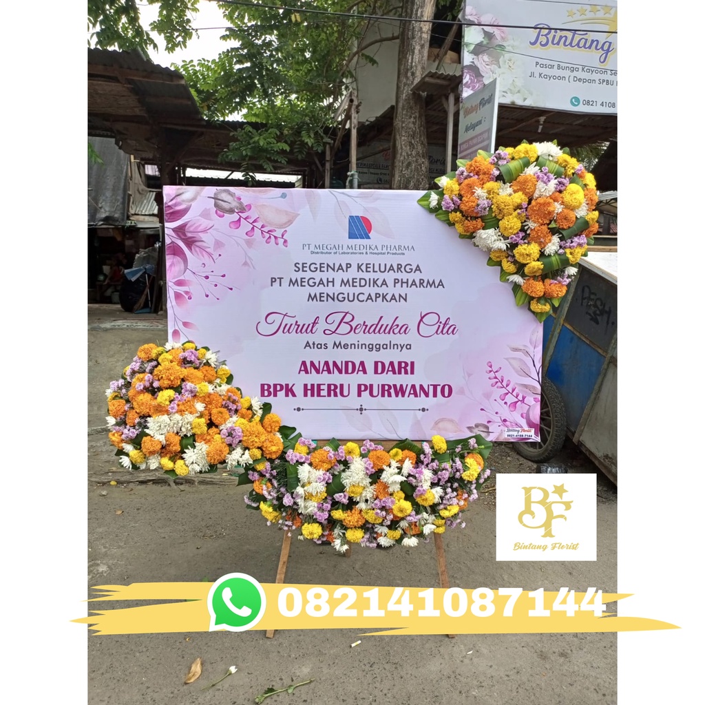 Jual Bintang Florist - Papan Bunga Mini / Papan Bunga Indoor / Papan ...