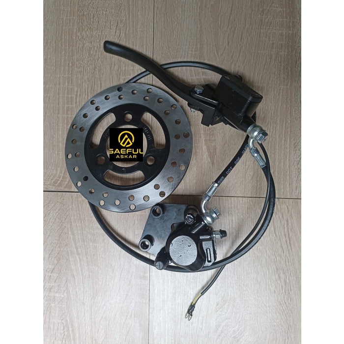 Jual Kit Rem Cakram Lengkap Depan Dan Belakang Motor Listrik #Original ...