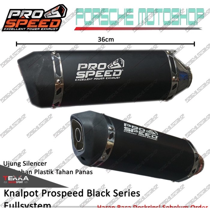 Jual KNALPOT PROSPEED BLACK SERIES HONDA SONIC 150 / SUPRA GTR ...