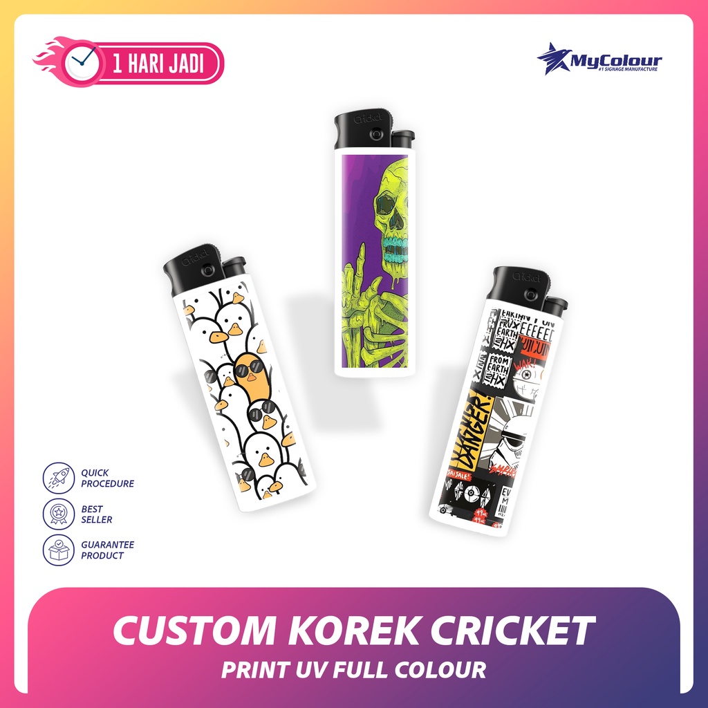 Jual Korek api custom / Korek api cricket | Shopee Indonesia