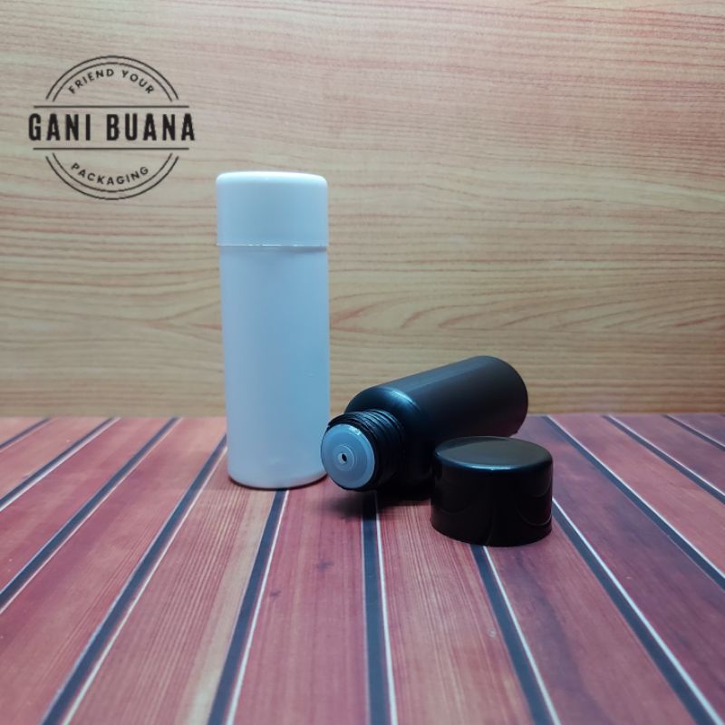 Jual BOTOL HAIR POWDER 60ML HITAM HDPE/PUTIH HDPE POLOS | Shopee Indonesia