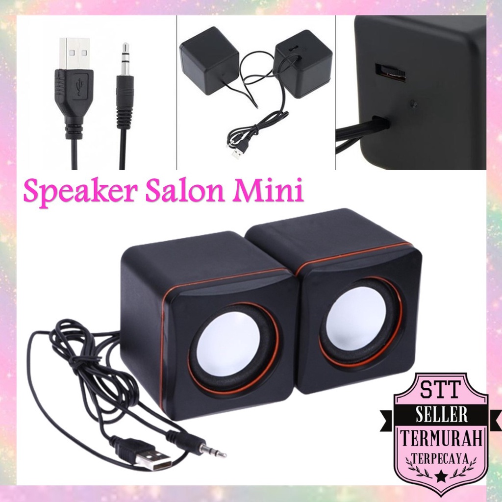 Jual STT Speaker Salon Mini 2.0 Multimedia Model 101Z 2 Sisi For ...