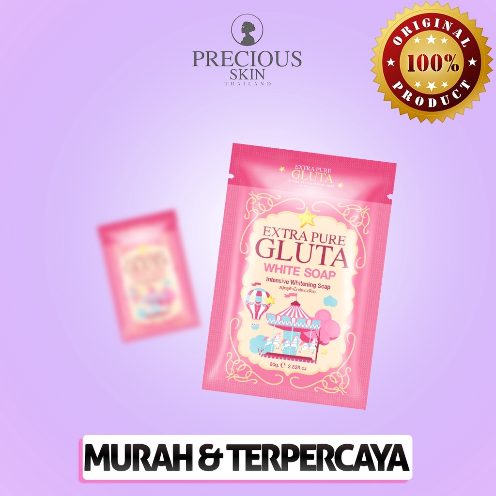 Jual Precious Skin Extra Pure Gluta White Soap 80gr | Shopee Indonesia