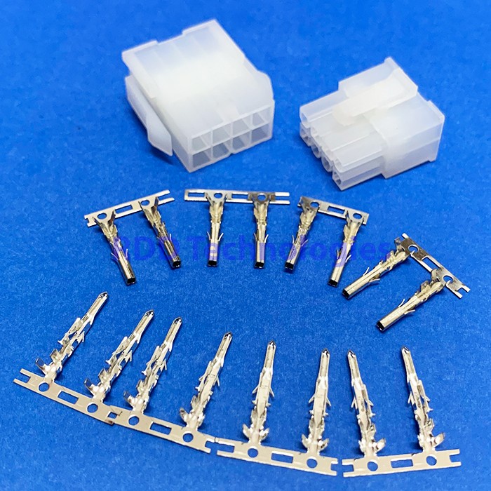 Jual Satu set Connector Molex 5559 2x4 untuk menyambung kabel | Shopee ...