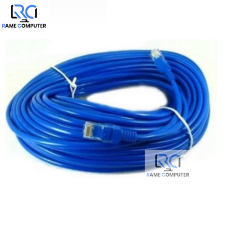 Jual KABEL LAN 100M CAT5 LENGKAP KEPALA RJ45 - KABEL JARINGAN INTERNET ...