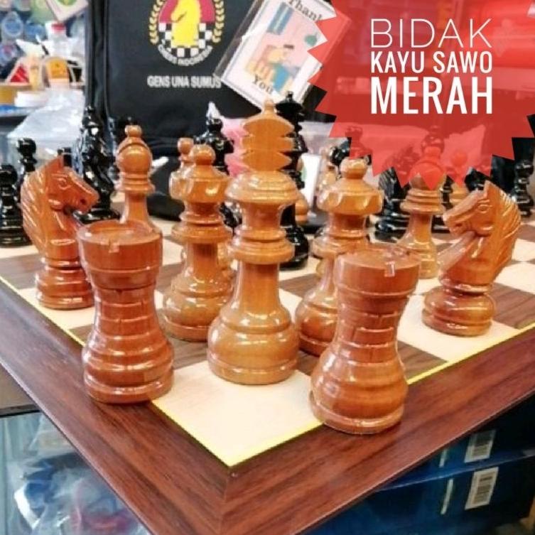 Jual Jangan Sampai Kehabisan!!! ️ Papan Catur Set Bidak Buah Catur Kayu ...