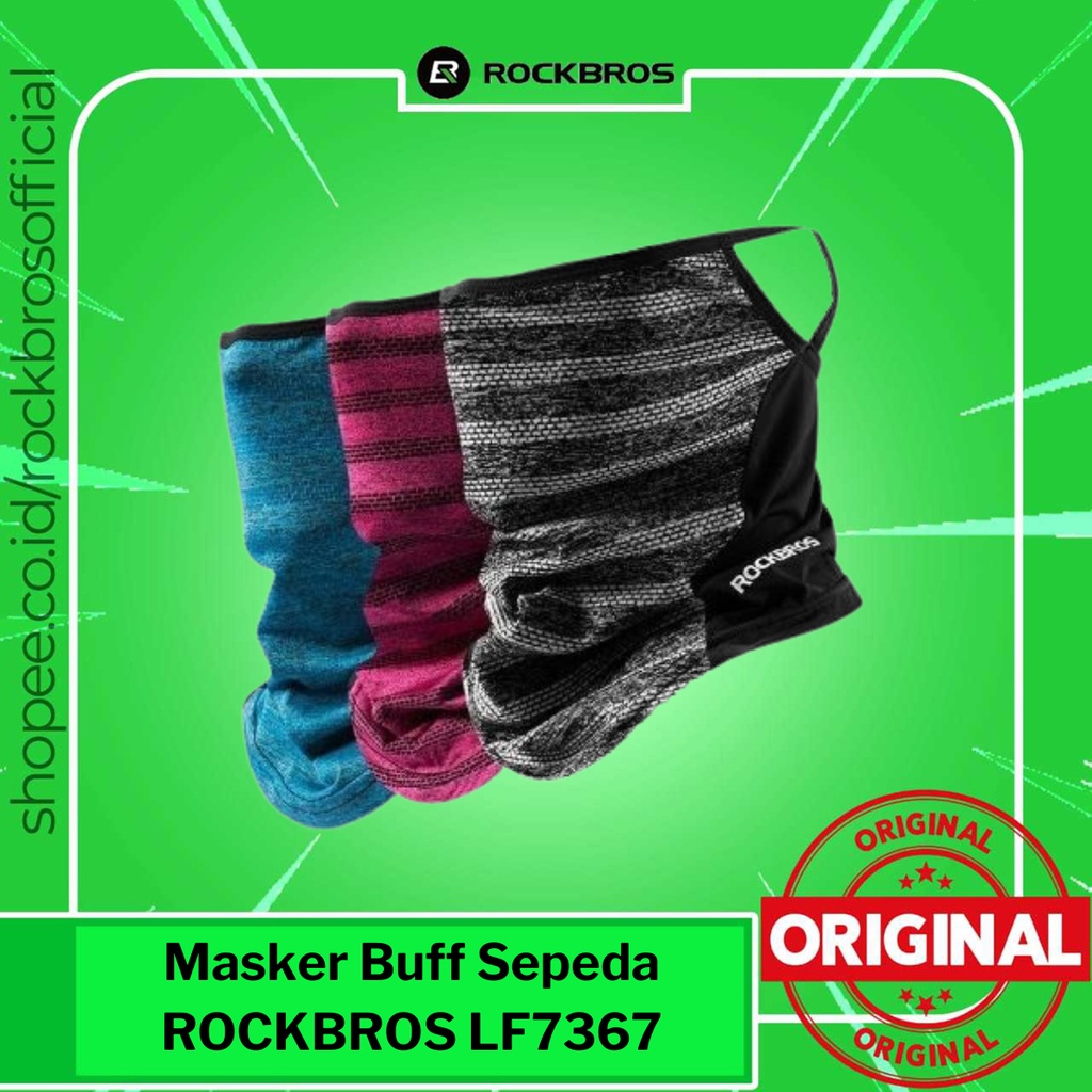 Jual Masker Buff Sepeda Rockbros LF7367 Mask Balaclava Baff Motor Anti ...