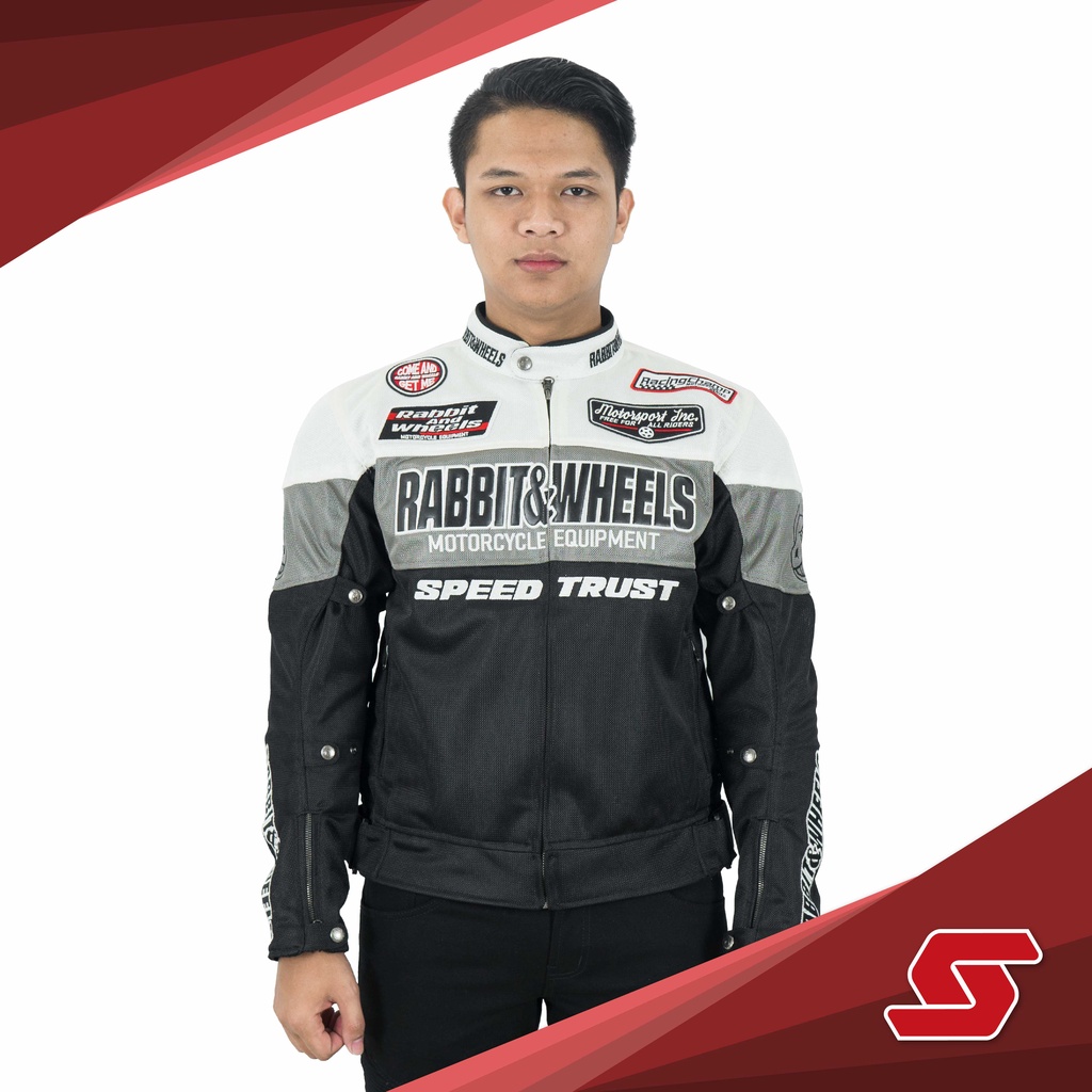 Jual Jaket Rabbit and Wheels Combo White | Shopee Indonesia