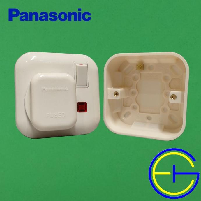 Jual Panasonic Wide Series WBJ1214W-3K 1 Set Stop Kontak AC | Shopee ...