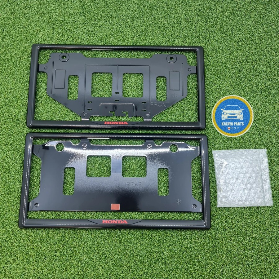 Jual Frame Plat Nomor Honda JDM Honda Access Japan Berlina Black ...