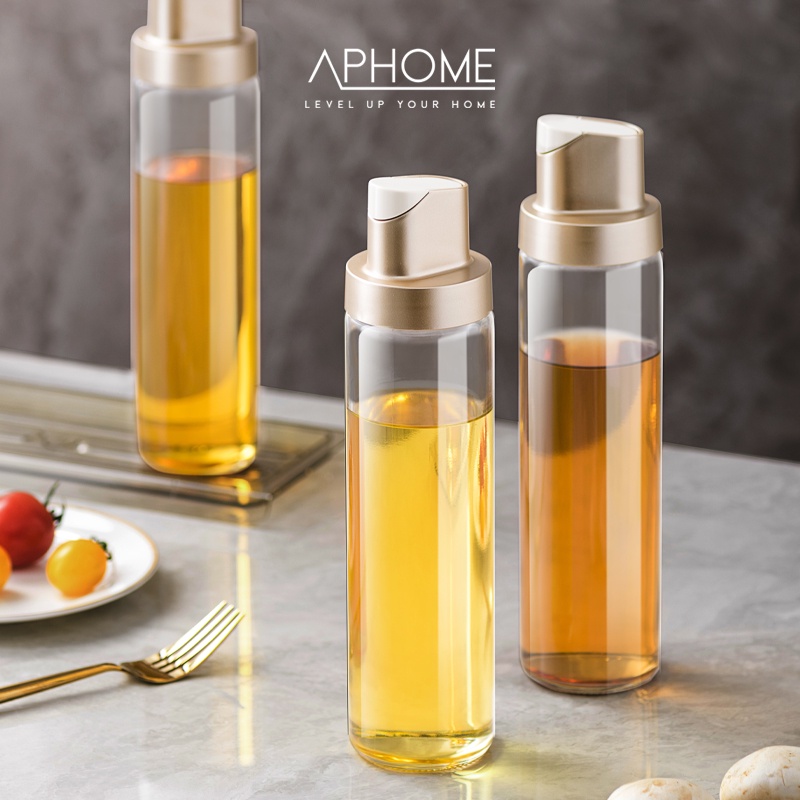 Jual APHOME Botol Minyak Kaca 500ml Botol Kecap Botol Saos Estetik ...