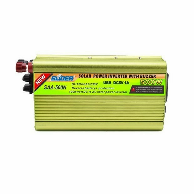 Jual Power Inverter 500 watt 12 volt SAA 500 ( 500w / 12v ) Suoer ...