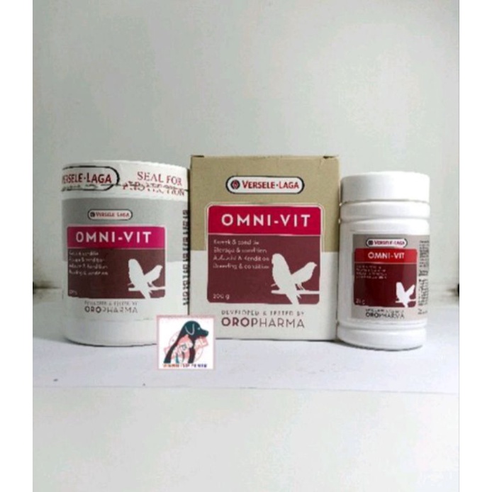 Jual OMNI VIT VERSELE LAGA REPACK 25 GR VITAMIN BURUNG PEMULIHAN ...