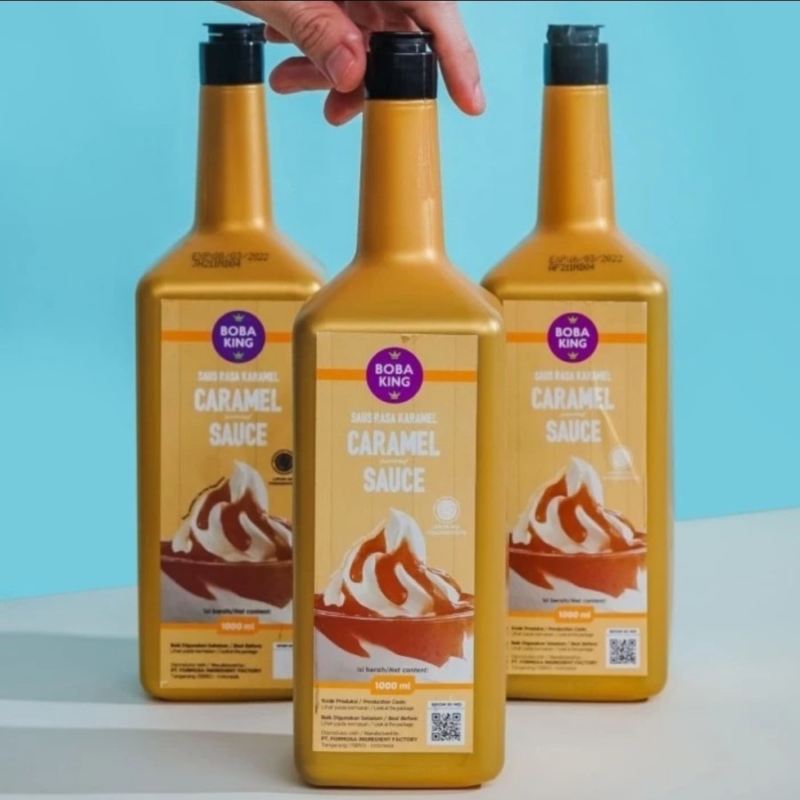 Jual Bobaking SAUCE Caramel 1 Liter | Shopee Indonesia