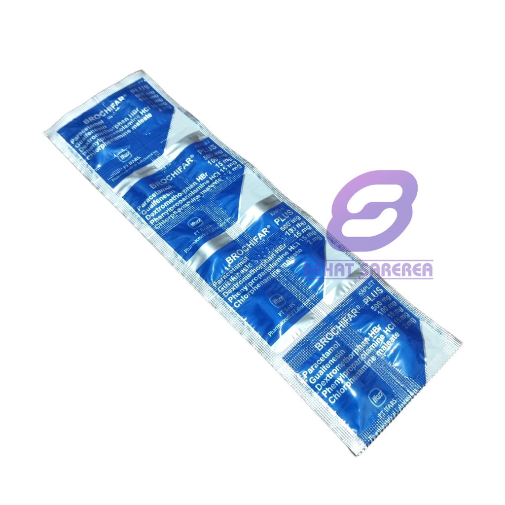 Jual Brochifar Plus Strip 10 kaplet Batuk & Pilek | Shopee Indonesia
