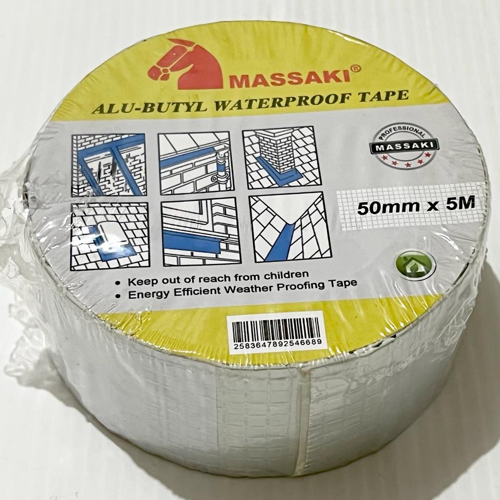 Jual Lakban Anti Bocor Lem Talang Selotip Isolasi Aluminium Waterproof ...