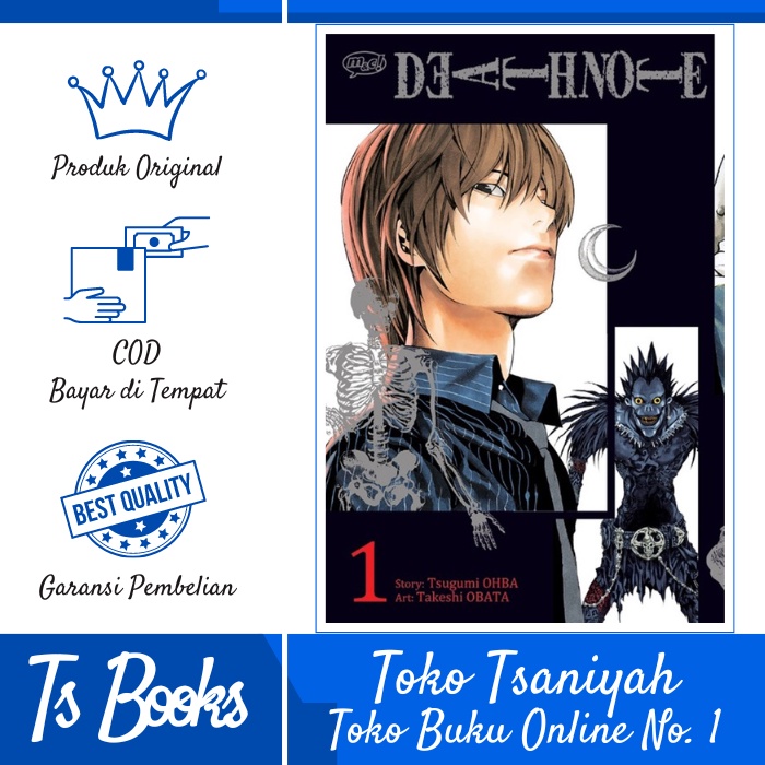 Jual Buku Komik Manga Death Note New Edition 1 By Tsugumi OHBA Takeshi ...
