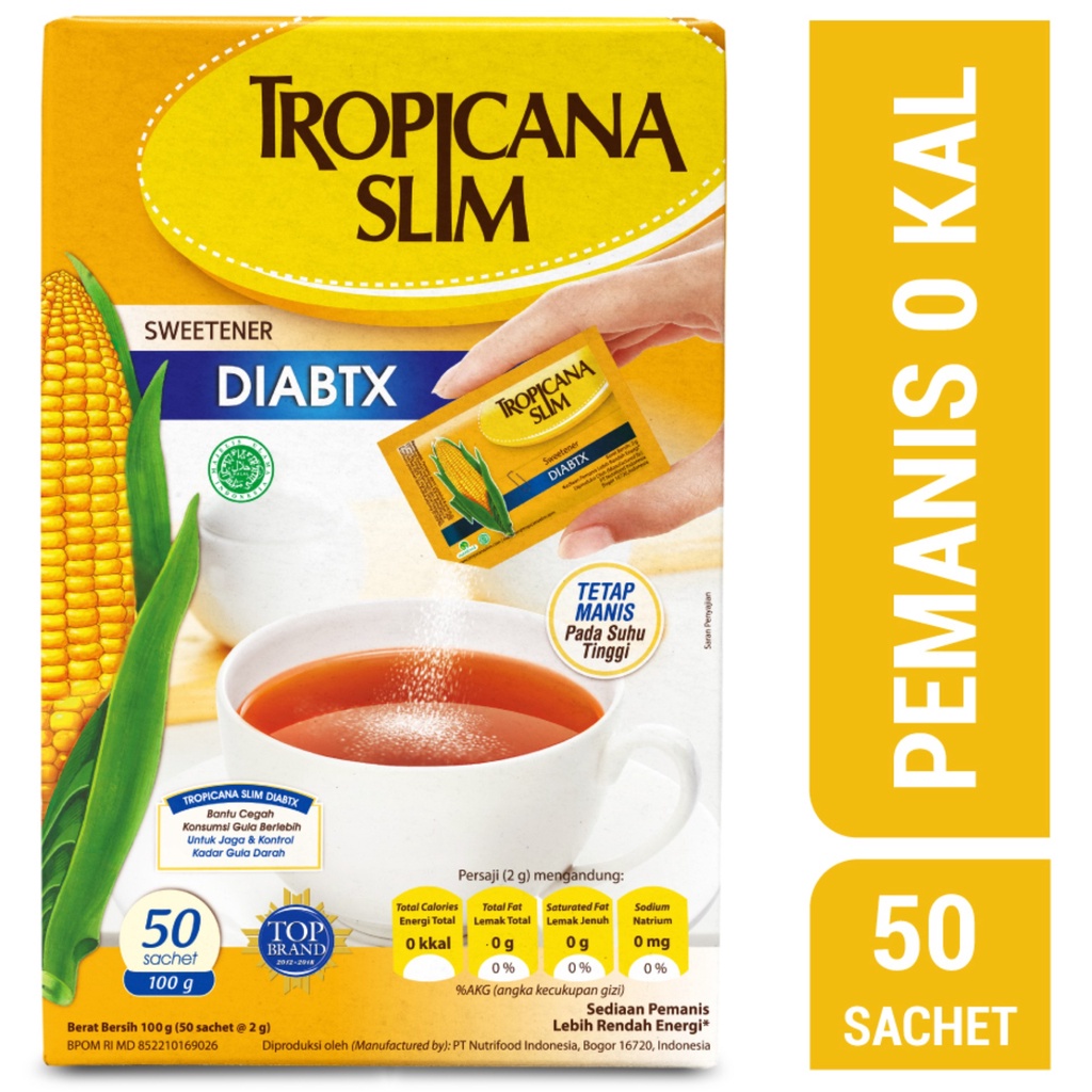 Jual TROPICANA SLIM DIABETES BOX 50 SACHET | Shopee Indonesia