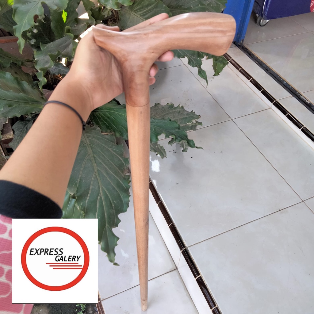 Jual tongkat jalan kayu stigi stegi santegi original x835 | Shopee ...