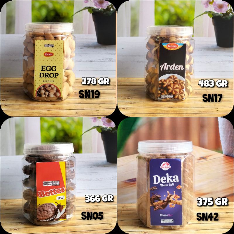 Jual Cemilan / Snack / Lebaran / Viral / Toples Suneo / Eggdrop Monde ...