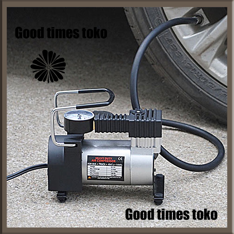 Jual Mini Portabel DC12V Kompresor Udara Ban Inflator Pompa Kompresor ...