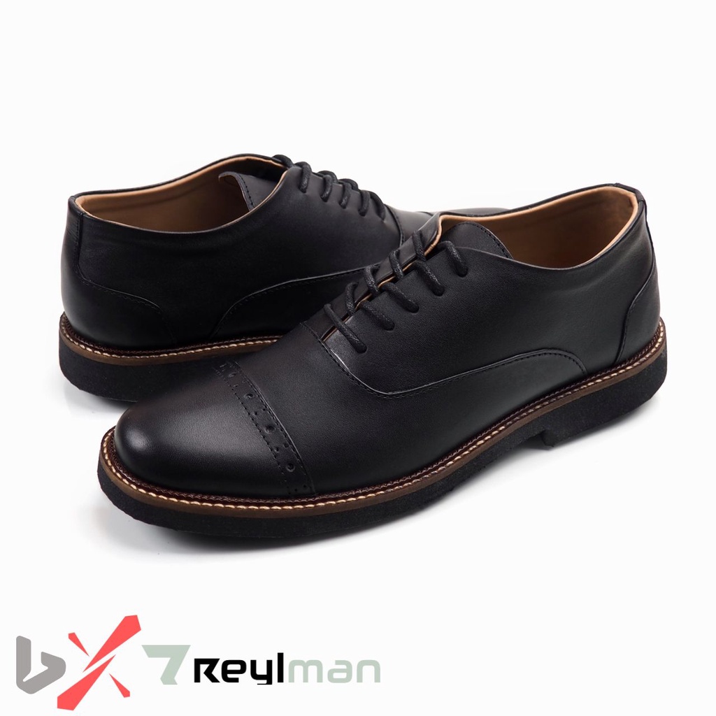 Jual JAZZ 02 SERIES| Reylman x Benjameen | Sepatu Kulit Formal Pria ...