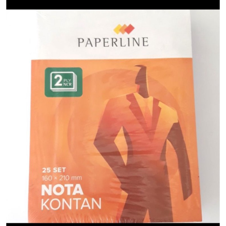 Jual Nota Kontan Besar 2ply PAPERLINE - NCR -ukuran 16x21 - 10buku ...