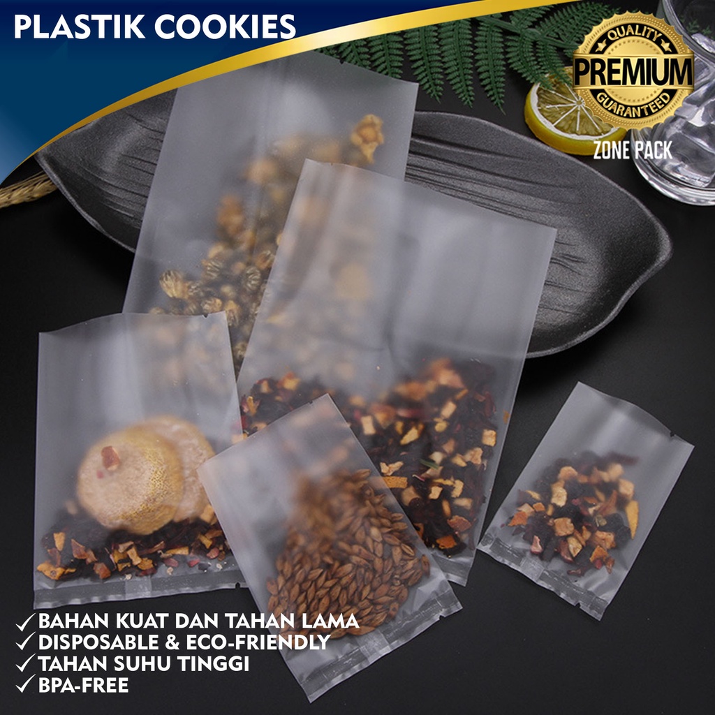 Jual [100 PCS] Plastik Cookies | Plastik Sealer Mooncake Nastar ...