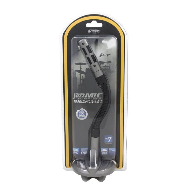 Jual MICROPHONE INTOPIC JAZZ 012 DESKTOP MIC | Shopee Indonesia
