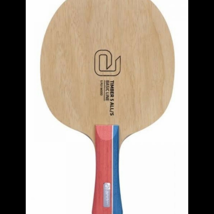 Jual Kayu Bat Tenis Meja Pingpong Andro Timber 5 All/ S | Shopee Indonesia