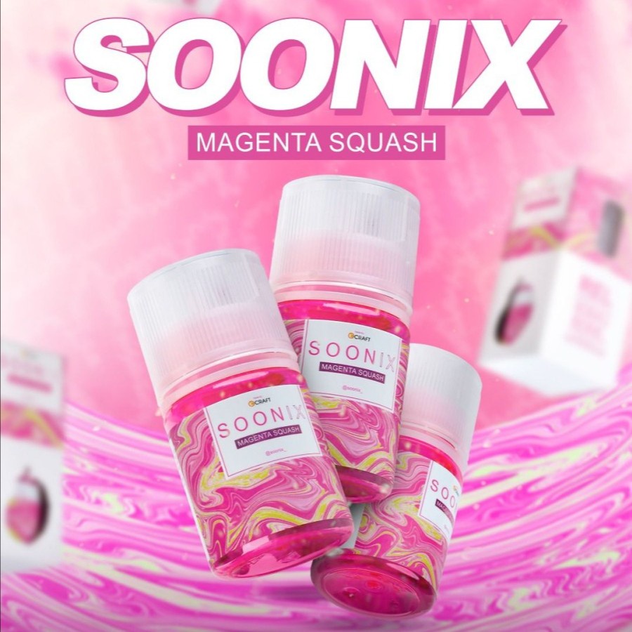 Jual SOONIX V3 MAGENTA SQUASH 60ML BY RCRAFT X SUPER SONIX E-LIQUID ...