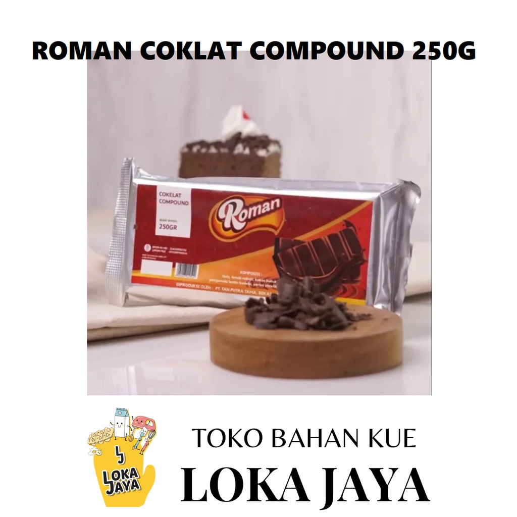 Jual ROMAN COKLAT COMPOUND 250 GR | Shopee Indonesia
