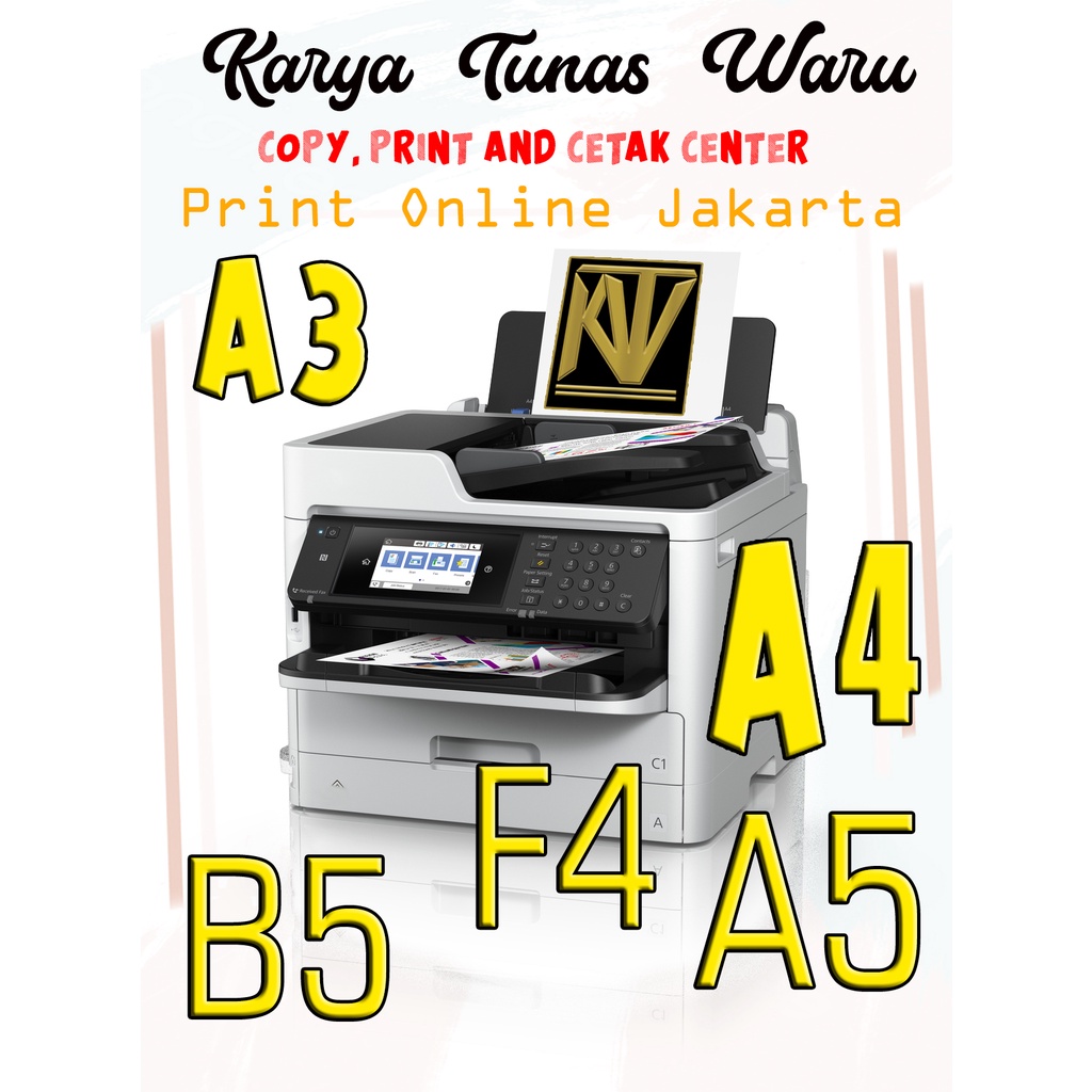 Jual print murah / print cepat / print hitam / print Warna / print ...