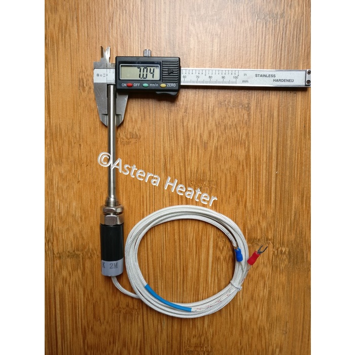 Jual Thermocouple Pcb Dengan Holder Hitam Tipe-K 20Cm #Original ...