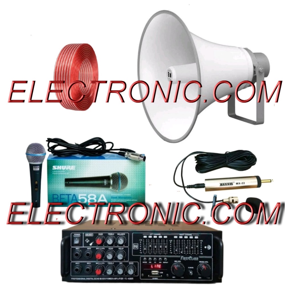 Jual PAKET TOA SOUND SYSTEM MASJID ATAU MUSHALLA PAKET TOA SPEAKER ...
